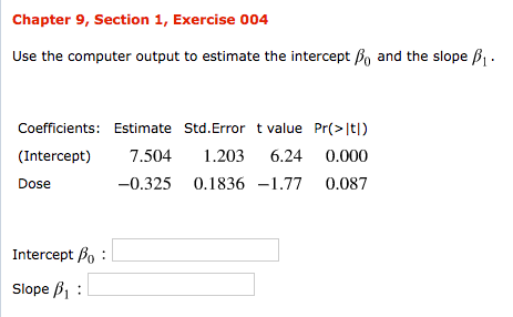 Solved Chapter 9, Section 1, Exercise 004 Use the computer | Chegg.com