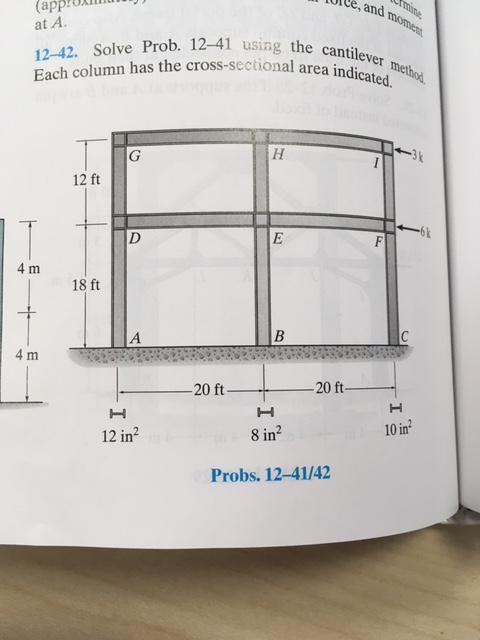 Solved applox c, and mo at A 12-42. Solve Prob. 12-41 using | Chegg.com