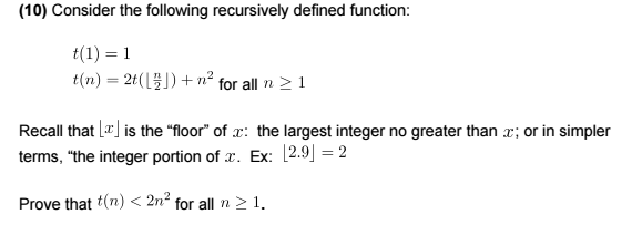 Solved Induction problems. remember: state your inductive | Chegg.com