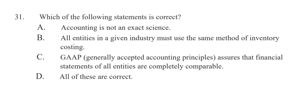 Solved 1 Which of the following statements is correct? A. | Chegg.com