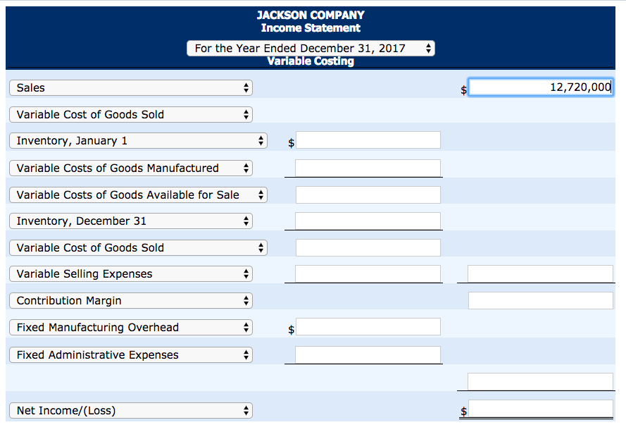 Solved Problem 6-7A (Part Level Submission) Jackson Company | Chegg.com