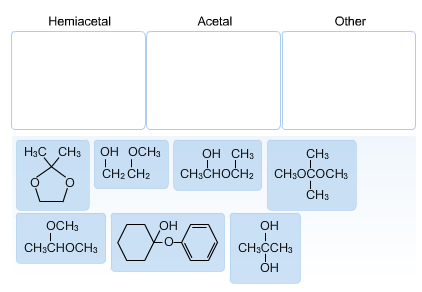 Solved He acetal C CH3 OH OC CH2 CH2 O O OCH3 OH CH3CHOCH | Chegg.com