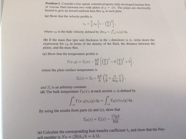 Consider a low-speed, constant property, fully | Chegg.com
