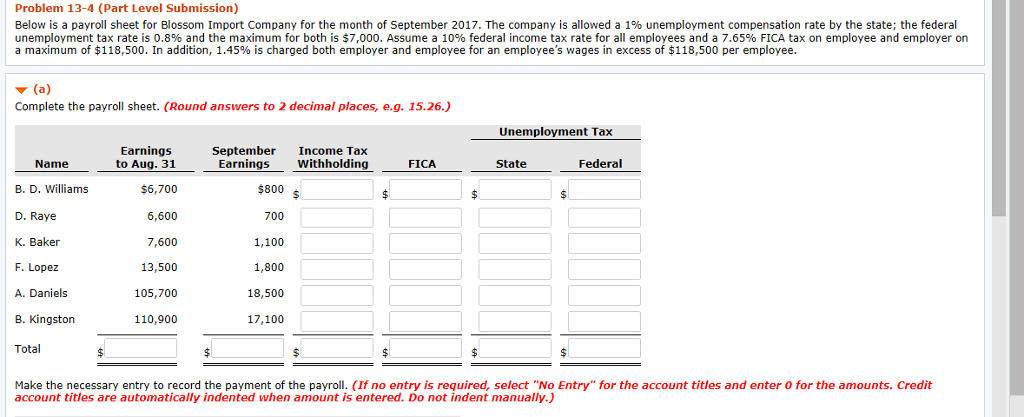 Solved Problem 13-4 (Part Level Submission) Below is a | Chegg.com