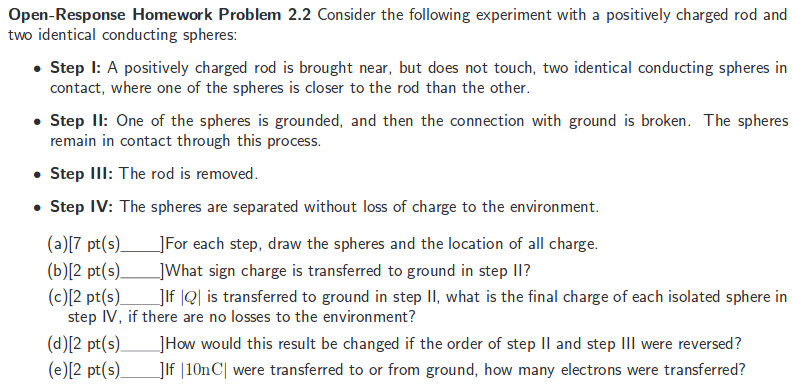 Solved Open-Response Homework Problem 2.2 Consider the | Chegg.com