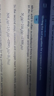 Solved Writing the net equation for us sequence of teactions | Chegg.com