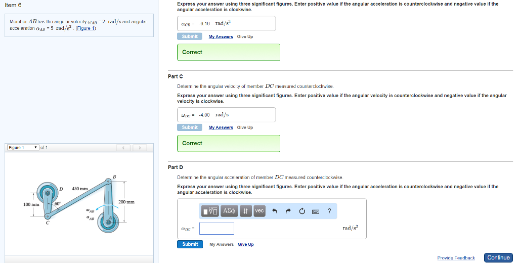Solved Express your answer using three significant figures. | Chegg.com