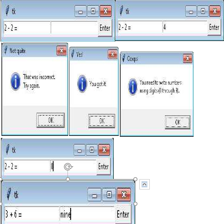 Solved [Python]Develop a GUI that can be used to teach | Chegg.com
