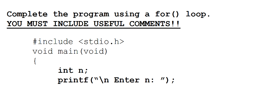 Solved 2) Write a program that will prompt the user to enter | Chegg.com