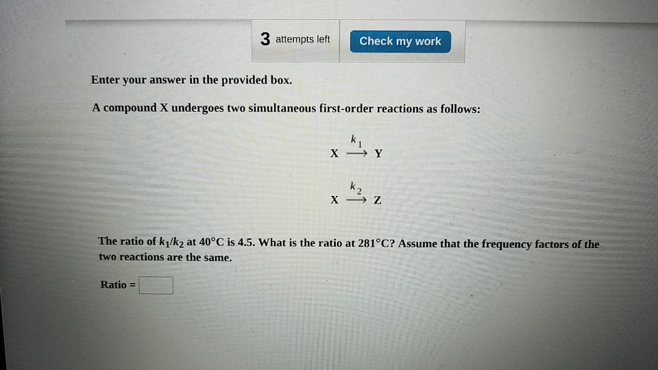 Solved 3 attempts left Check my work Enter your answer in | Chegg.com