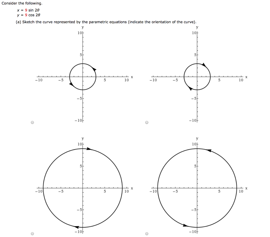 Solved (b) Eliminate the parameter and write the resulting | Chegg.com