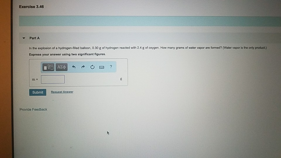 Solved Exercise 3.46 Part A In the explosion of a | Chegg.com