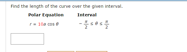Solved Find the length of the curve over the given interval. | Chegg.com