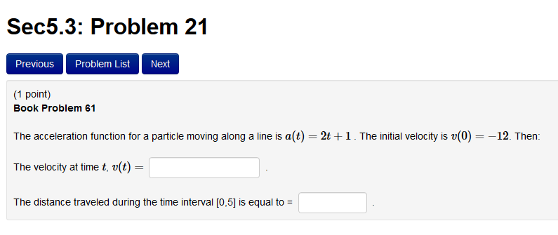 Solved Sec5.3: Problem 21 PreviouS Problem List Next (1 | Chegg.com