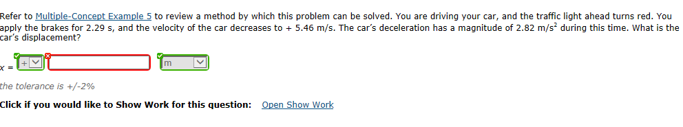 Solved Refer to Multiple-Concept Example 5 to review a | Chegg.com