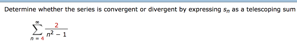 Solved Determine whether the series is convergent or | Chegg.com