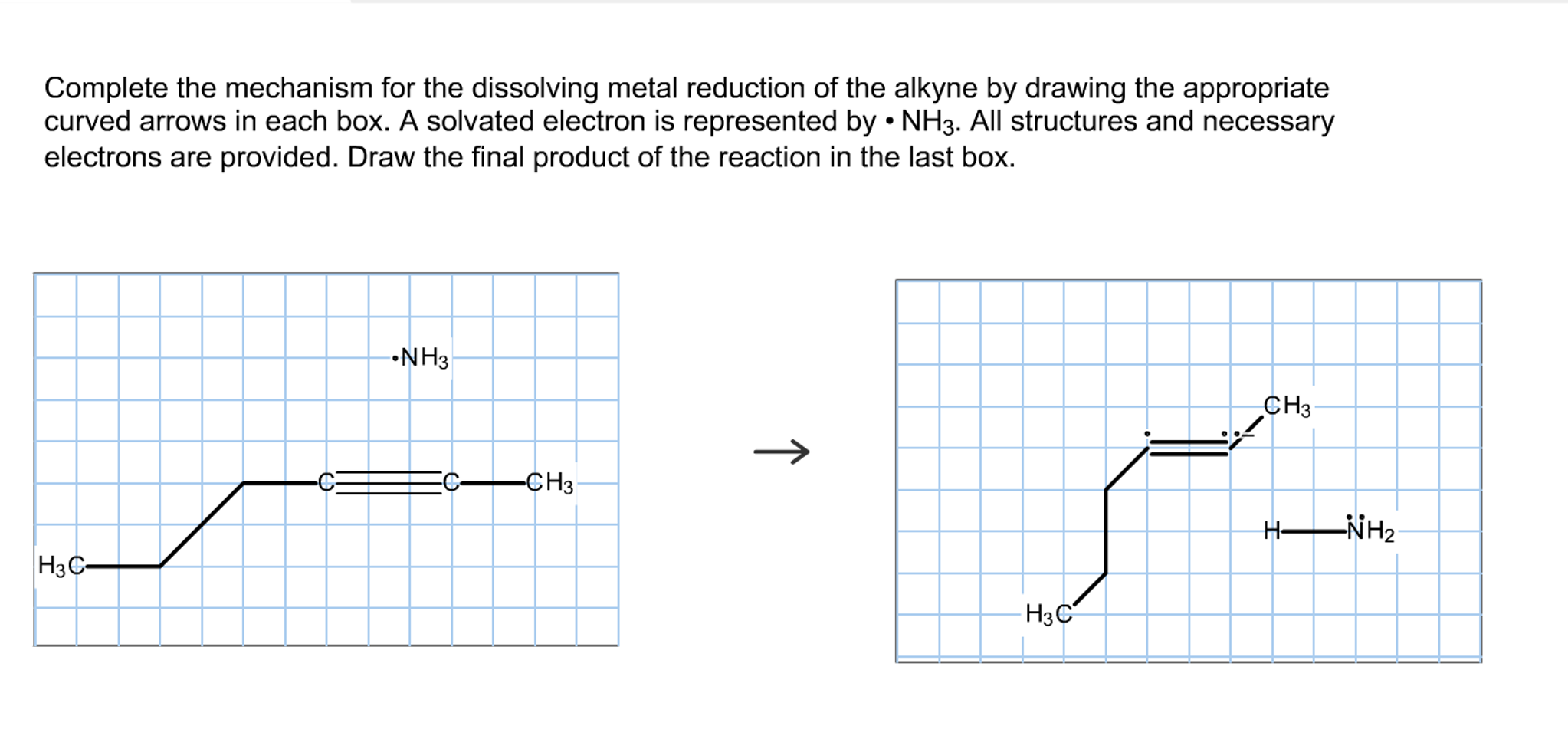 Solved Complete the mechanism for the dissolving metal | Chegg.com