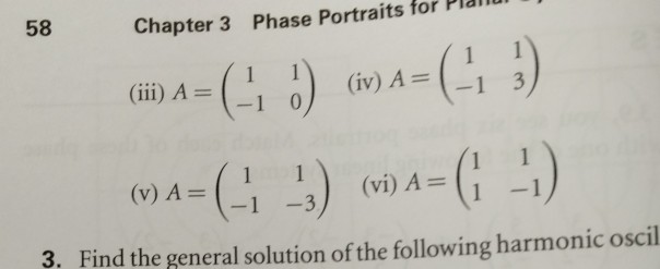 Solved For each of the following systems of the form x' = AX | Chegg.com