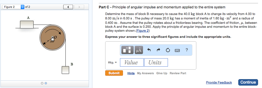 Solved Principle of angular impulse and momentum applied to | Chegg.com
