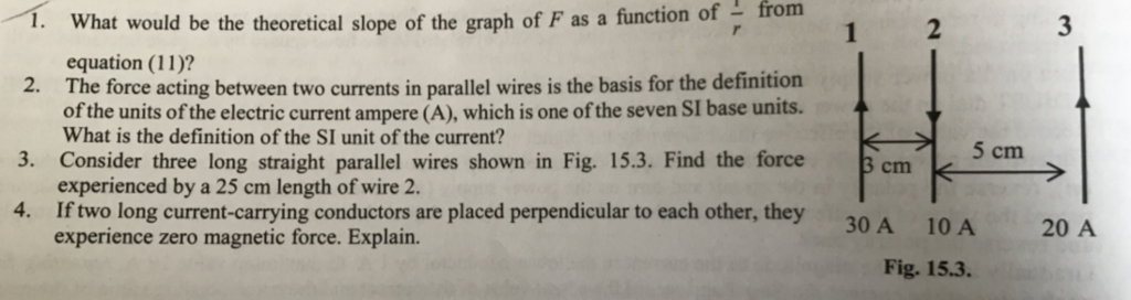 Solved 1. What would be the theoretical slope of the graph | Chegg.com