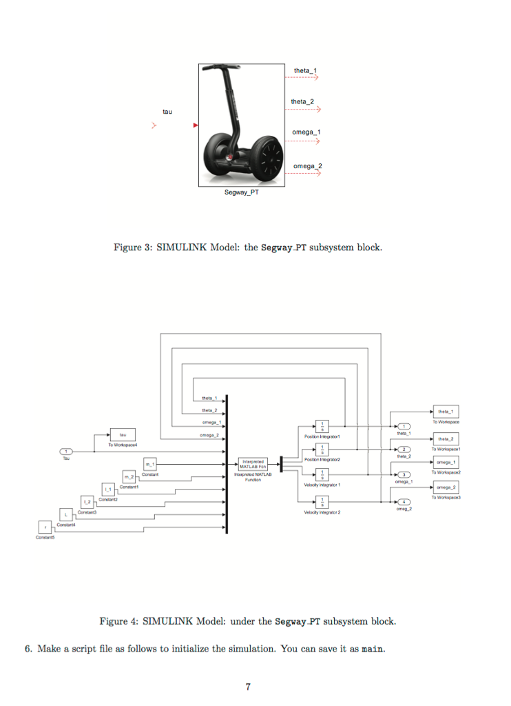 Segway PT The Segway PT (see Fig. 1) is a | Chegg.com