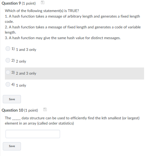 Solved Question 7 (1 point) The height of a binary tree is | Chegg.com