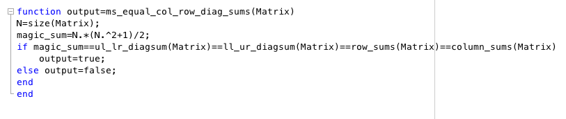 Solved Matlab Homework Magic Square Problem I Already Have 