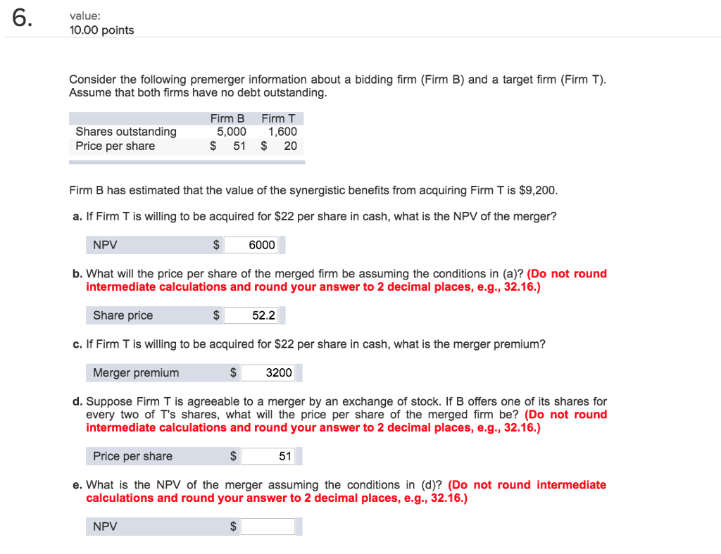 Solved 6. value: 10.00 points Consider the following | Chegg.com