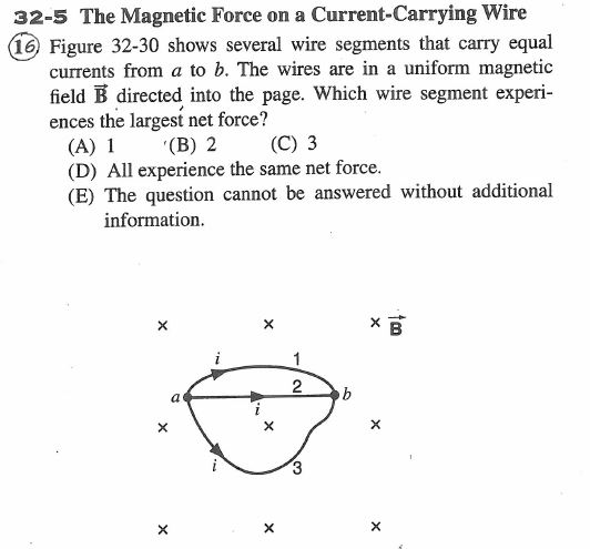 Solved Since F=ilB (i=current)(l=length)(B magnetic force) | Chegg.com