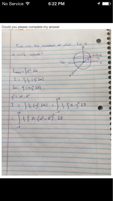 Solved Complete my answer and the answer will be like the | Chegg.com