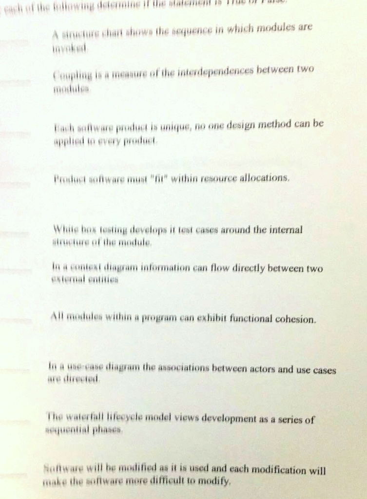 Solved A ructure chan shows the sequence in which modules | Chegg.com