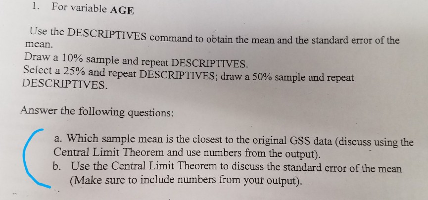 Solved Descriptives 10% Descriptive Statistics Mean Std. | Chegg.com