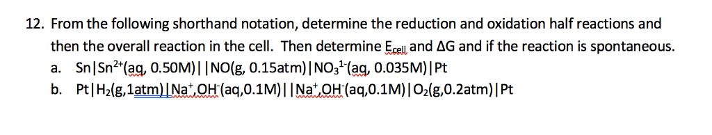 Solved 12. From the following shorthand notation, determine | Chegg.com