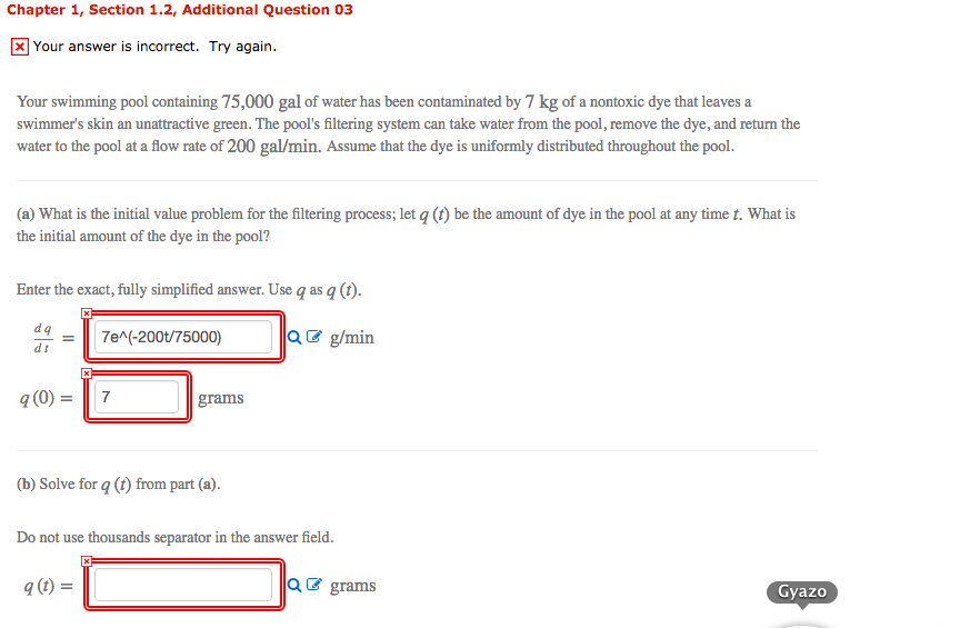 Solved Chapter 1, Section 1.2, Additional Question 03 Your | Chegg.com