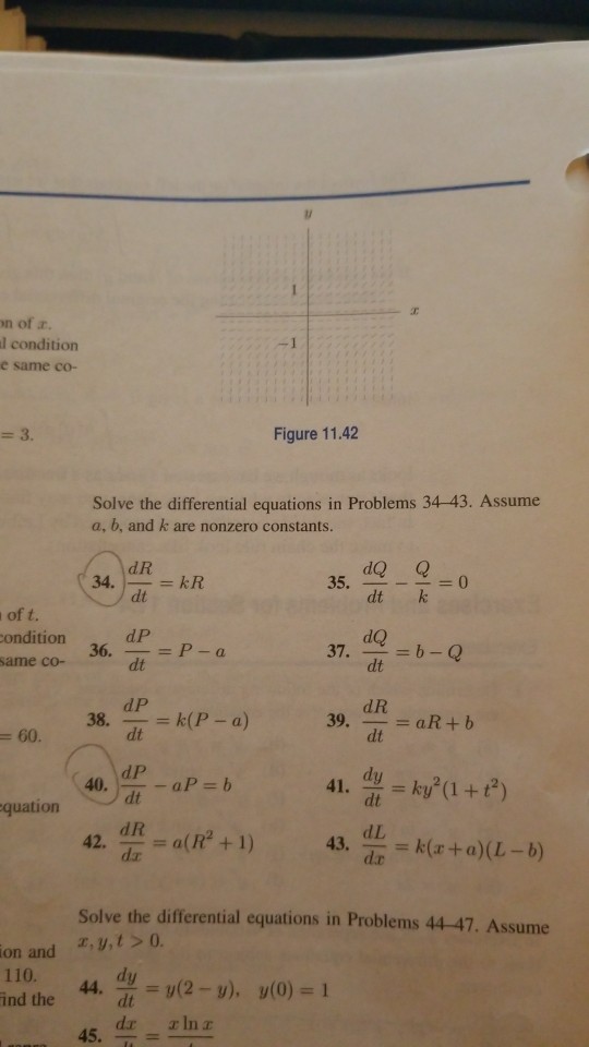 Solved #34&40 | Chegg.com