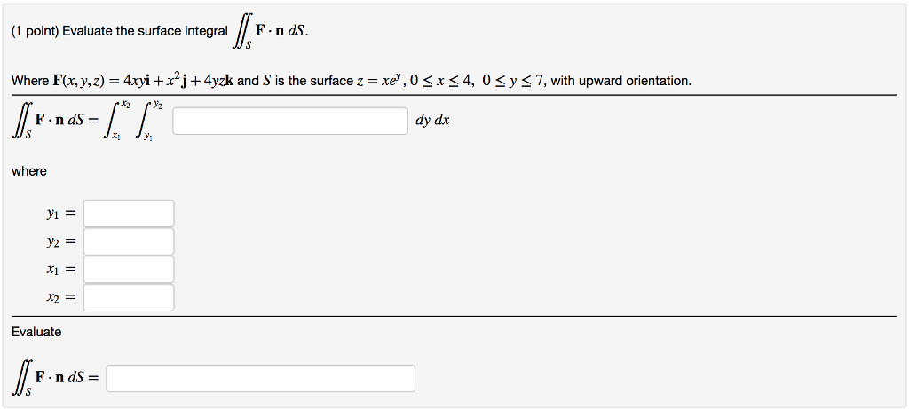 Solved Evaluate the surface integral double integral_S F | Chegg.com