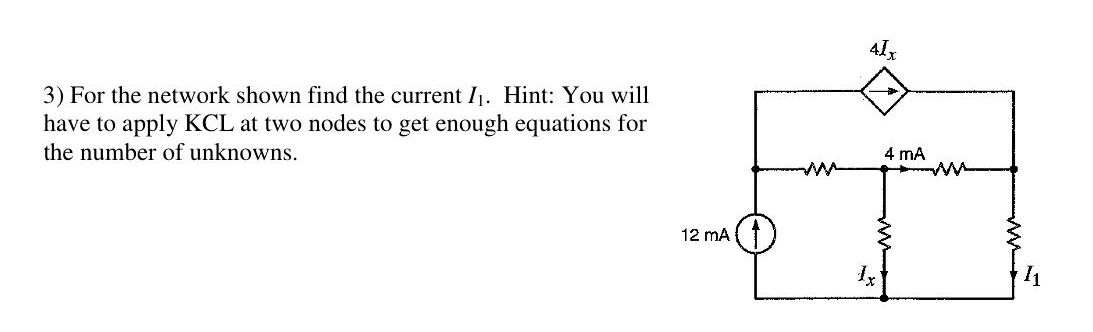 Solved For the circuit shown find the current I0 and the | Chegg.com