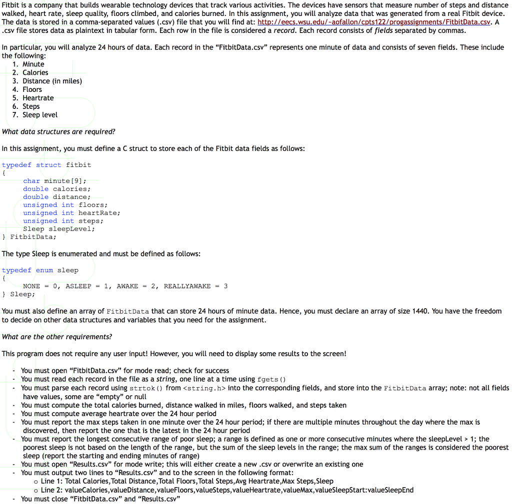 Solved Fitbit is a company that builds wearable technology | Chegg.com