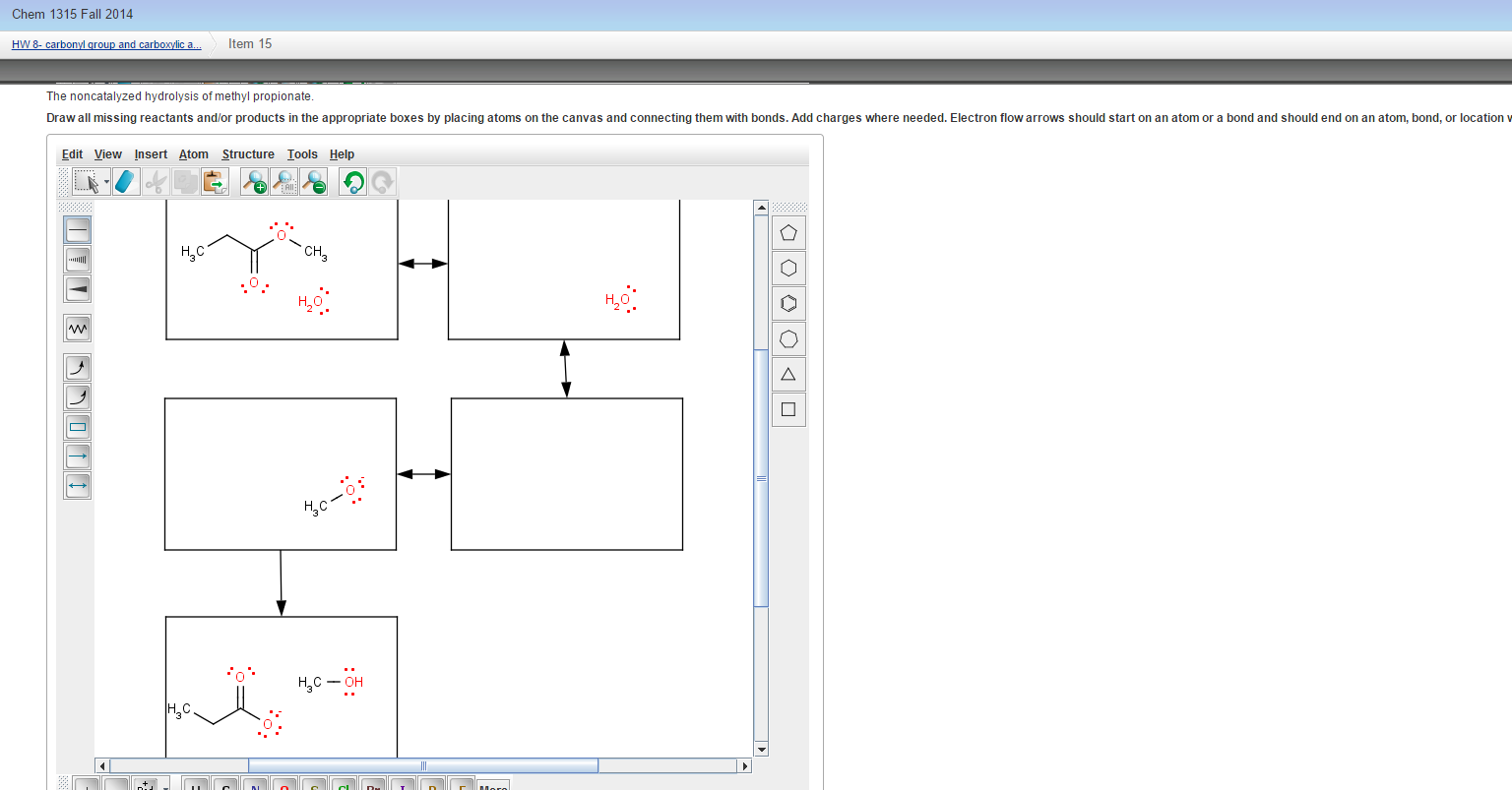 Solved Draw all missing reactants and/or products in the | Chegg.com