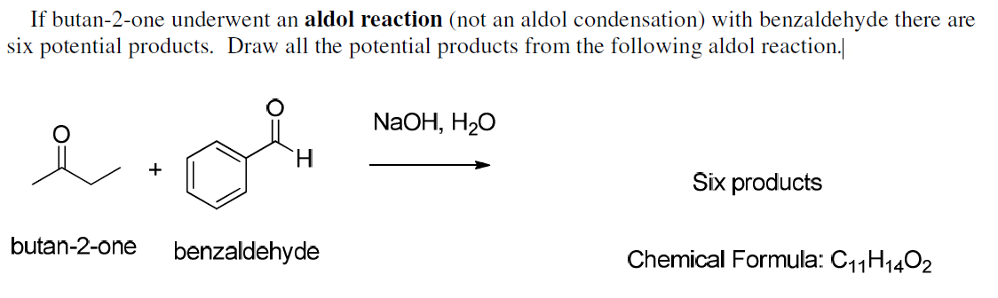 Solved If butan-2-one underwent an aldol reaction (not an | Chegg.com