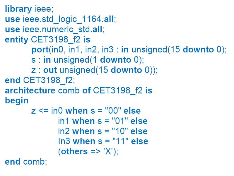 Solved library ieee use ieee. std_logic-11 64 all use | Chegg.com