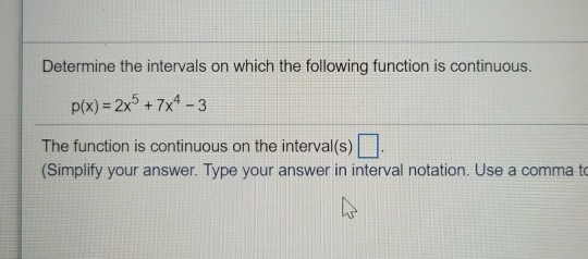 Solved Determine the intervals on which the following | Chegg.com