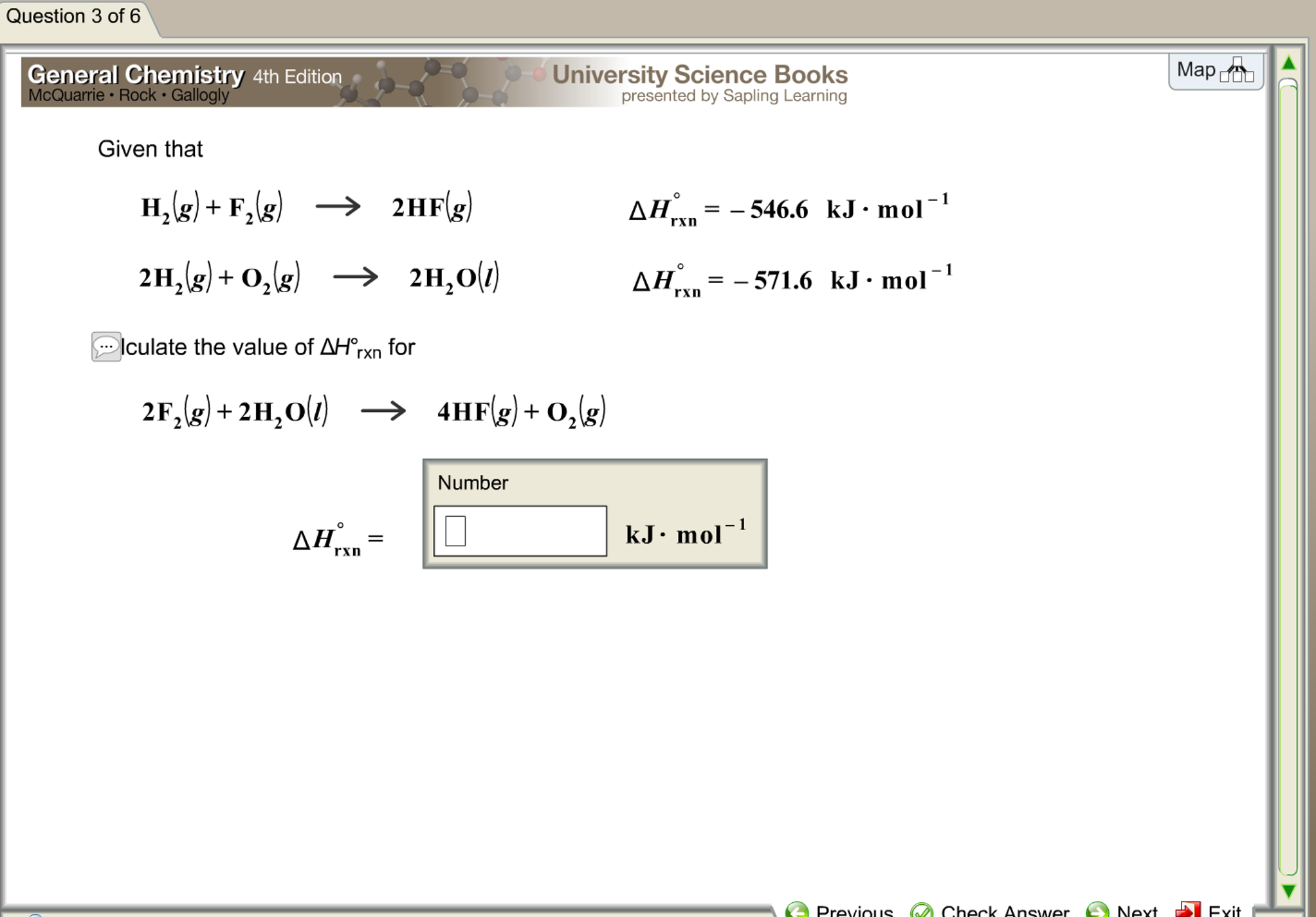 Solved Given that Calculate the value of delta H degree_rxn | Chegg.com