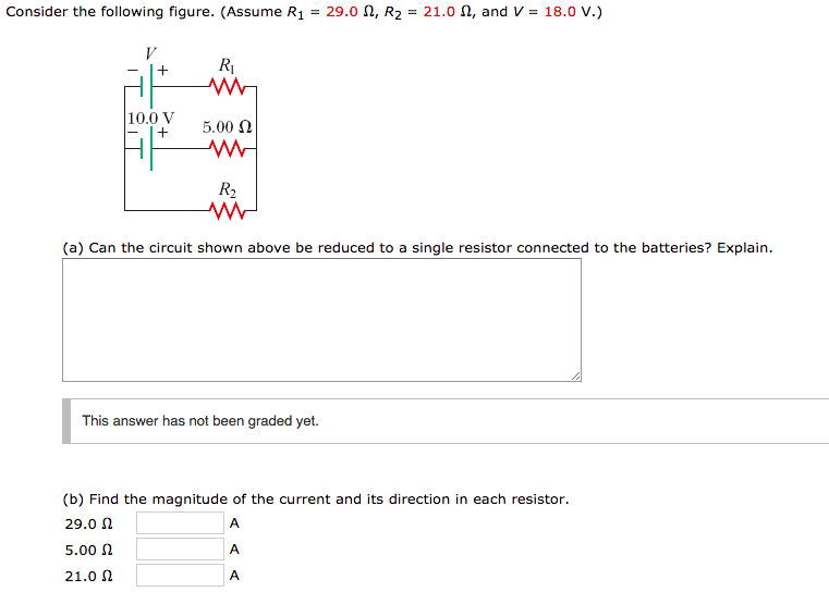 Solved Consider the following figure. (Assume R1 = 29.0 | Chegg.com
