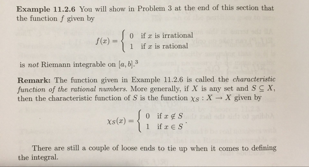 Solved 3 Let F Be The Characteristic Function Of The 
