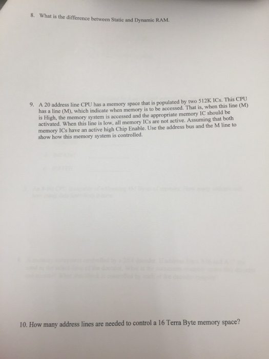 Solved What is the difference between Static and Dynamic | Chegg.com