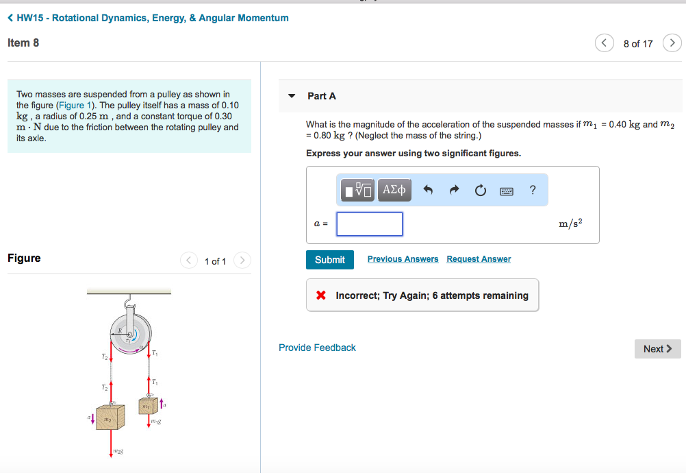 Solved HW15-Rotational Dynamics, Energy, & Angular Momentum | Chegg.com