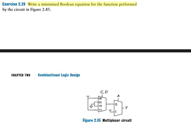 Solved Write a minimized Boolean equation for the function | Chegg.com Solved Write a minimized Boolean equation for the function | Chegg.com