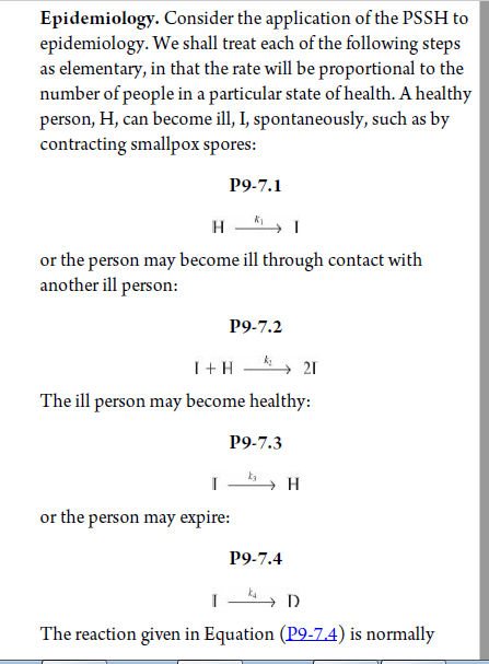 Solved Epidemiology. Consider the application of the PSSH to | Chegg.com