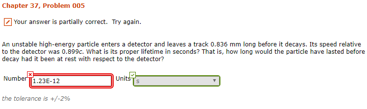 Solved Chapter 37, Problem 005 Your answer is partially | Chegg.com